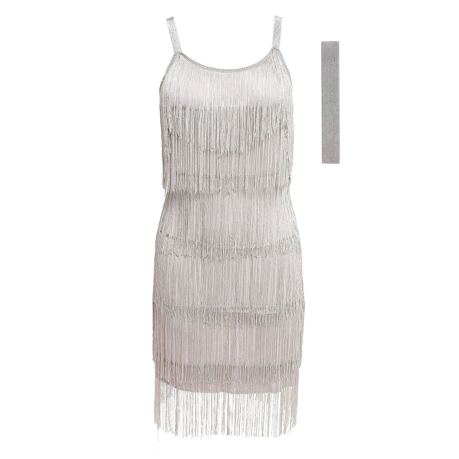 1920s Gatsby Tassels Party Flapper Beach Strip Dresses|JaosWish ...
