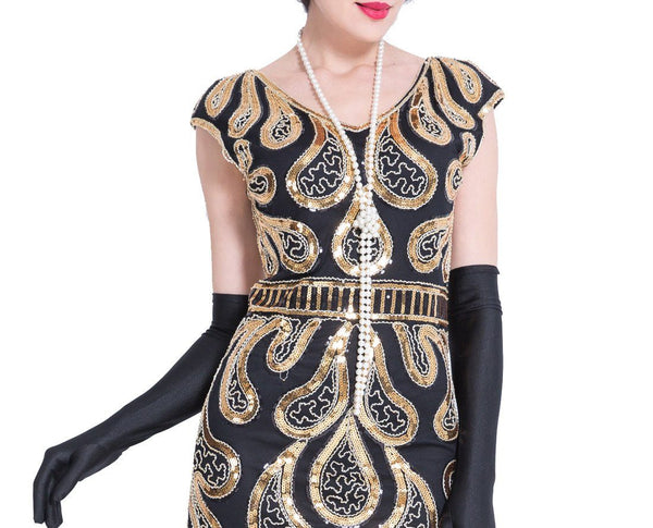 Great Gatsby Faux Pearl Pendant Necklace 1920s Jewelry|JaosWish ...